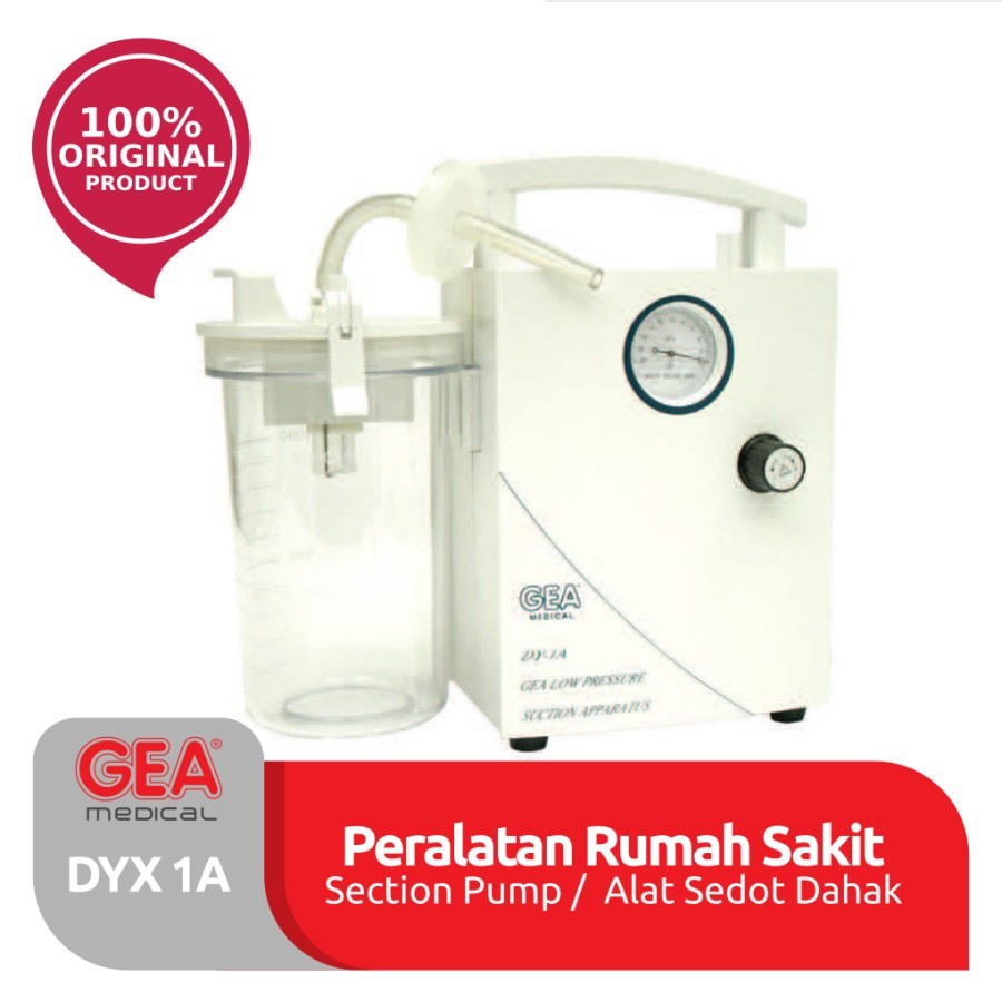 Jual Suction Pump GEA DYX 1A / DYX1A - Alat Sedot Lendir Dahak | Shopee ...