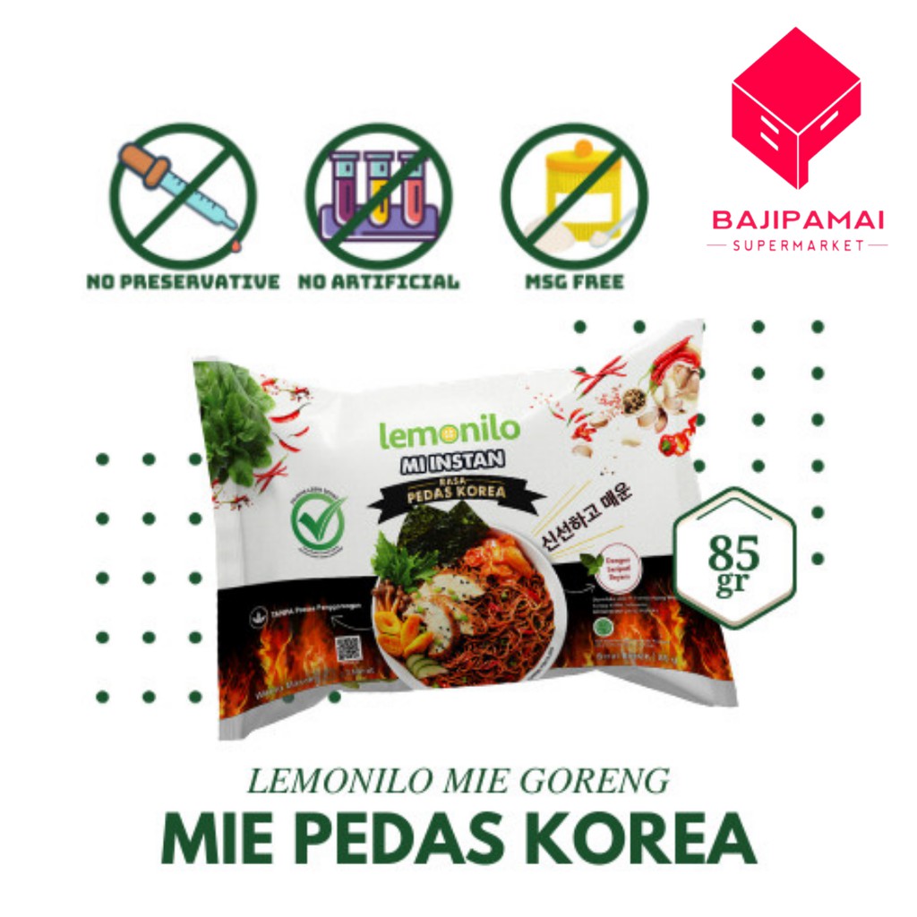 Jual Lemonilo - Mie Goreng Rasa Pedas Korea Instan 85 gr Samyang Sehat ...