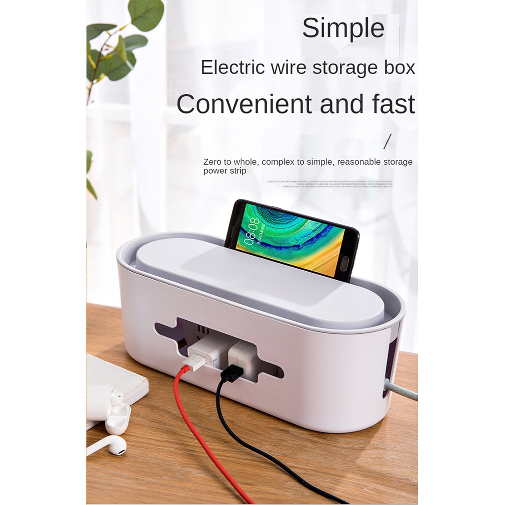 Jual Premium Organizer Cable Box Perapi Kabel Penata Merapikan Menata ...