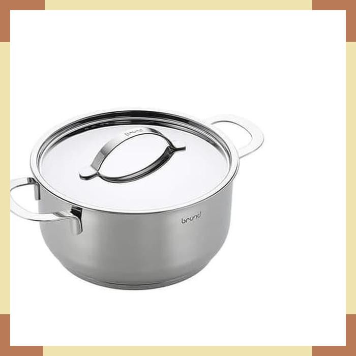 Jual Brund by Scanpan Stainless Steel Dutch Oven Pot Pan 18cm 2L 7 ...