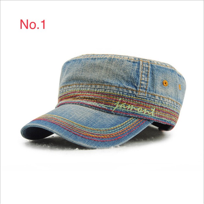 Jual Exclusive Topi Komando Flat Cap import Jamont Denim | Shopee Indonesia