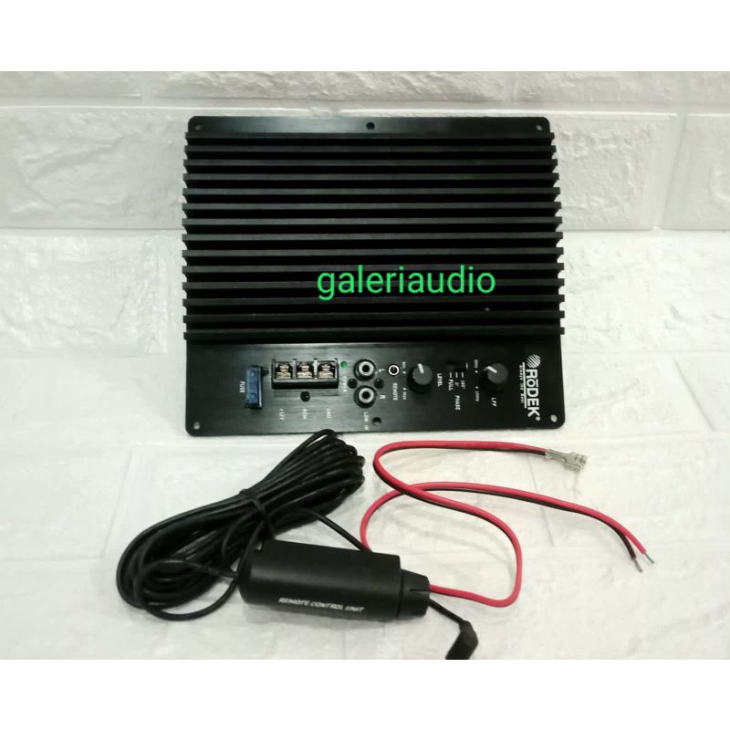Jual Kit basstube RODEK power monoblock class D + control bass power monoblock RODEK | Shopee ...