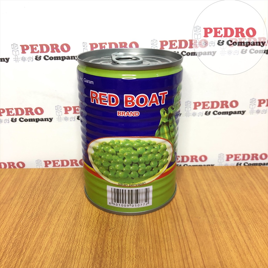 Jual Red boat green peas 397 gram - kacang polong dalam garam kaleng ...