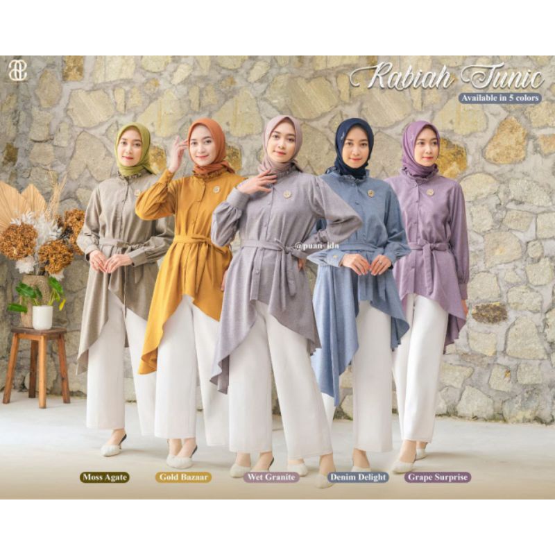 Jual Rabiah tunik by puan | Shopee Indonesia