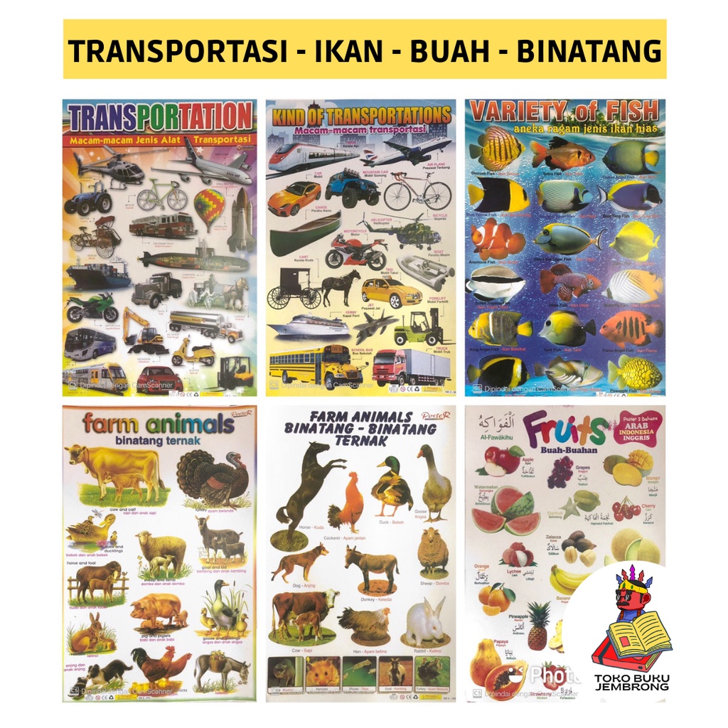 Jual POSTER PAHLAWAN POSTER RUMAH ADAT POSTER ALAT MUSIK TRADISIONAL ...