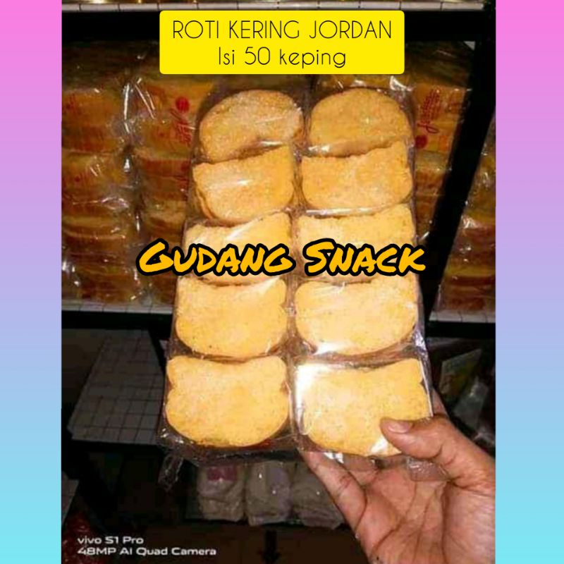 Jual ROTI KERING JORDAN isi 50 Keping CEMILAN MURAH | Shopee Indonesia
