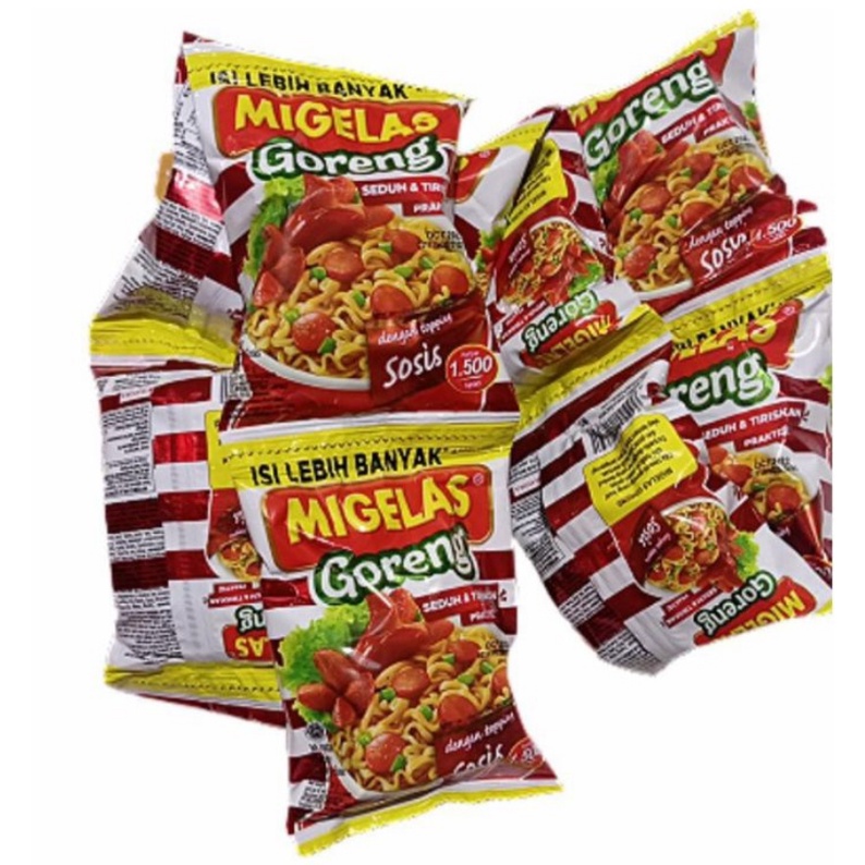 Jual MIGELAS RENCENG ISI 10 x 28 GRAM RENCENG MI SEDUH GELAS MIE SACHET ...