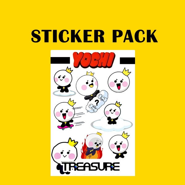 Jual Sticker Pack YOCHI Truz Sticker Treasure Yoshi | Shopee Indonesia