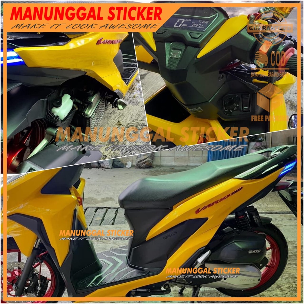 Jual Skotlet Motor Kuning Glossy kilap / Kuning Tua Untuk Aksesoris ...