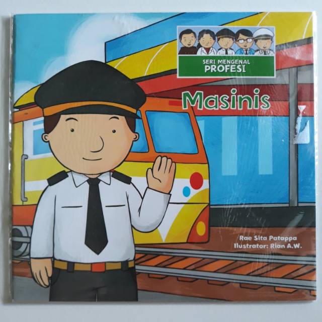 Jual Buku Bacaan Anak : Seri Mengenal Profesi Masinis | Shopee Indonesia