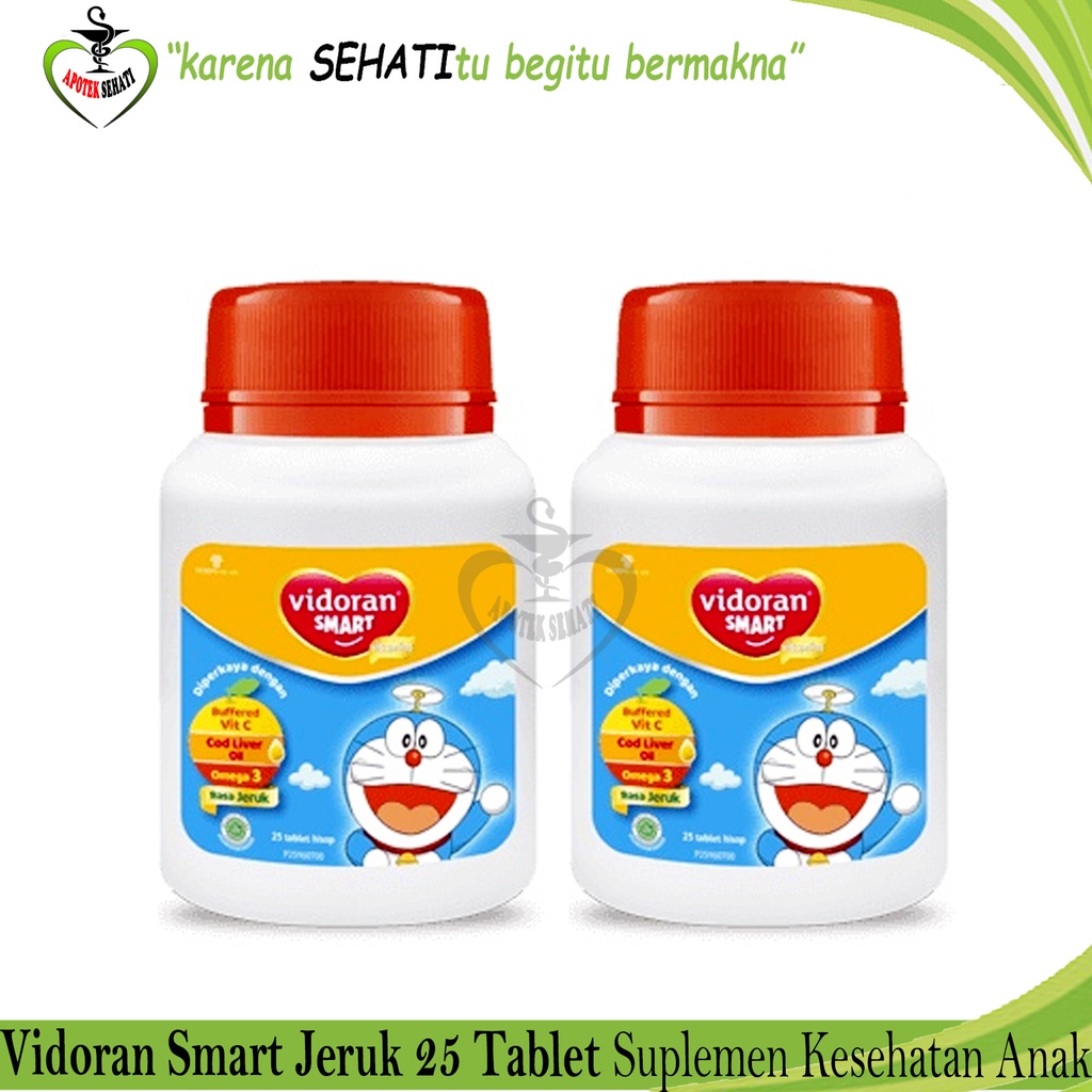 Jual VIDORAN SMART TABLET HISAP VIT ANAK MINERAL DAN NUTRISI OTAK ...