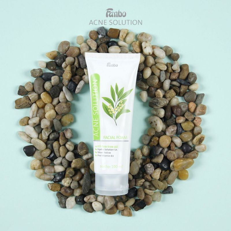 Jual Fanbo Acne Solution Facial Foam | Shopee Indonesia