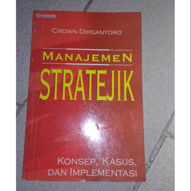 Jual MANAJEMEN STRATEJIK KONSEP, KASUS ,DAN IMPLEMENTASI ORIGINAL | Shopee Indonesia