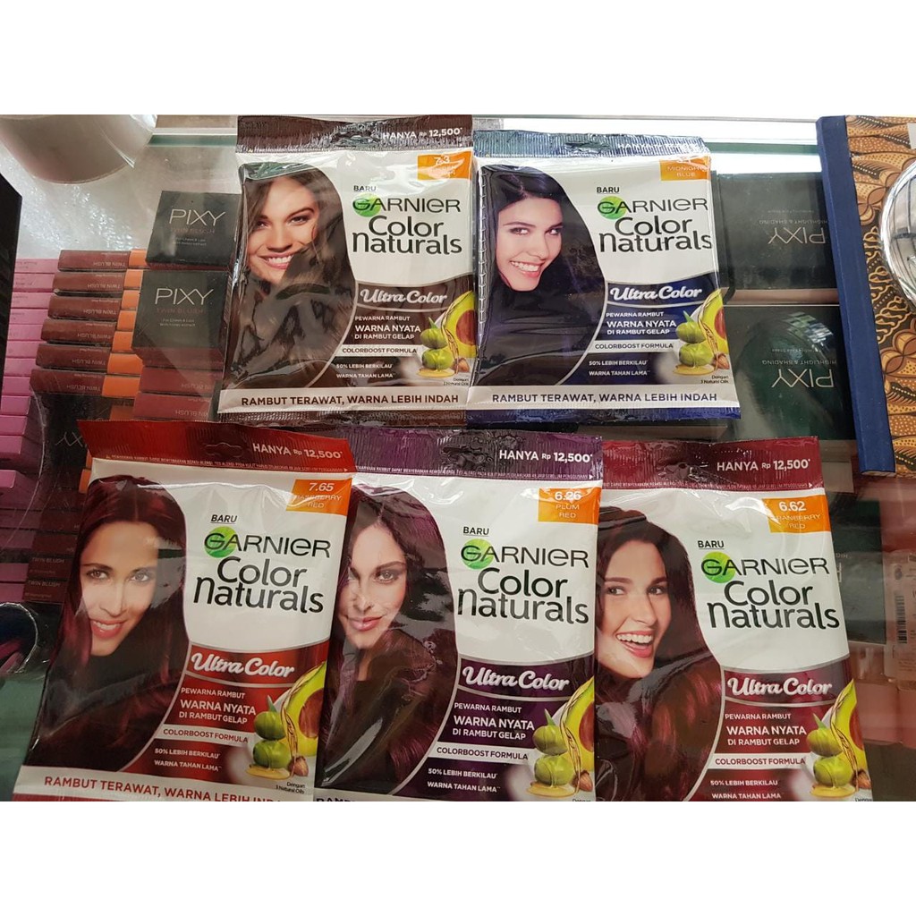 Jual Garnier Color Naturals Cat Rambut Sachet Express Cream | Shopee ...