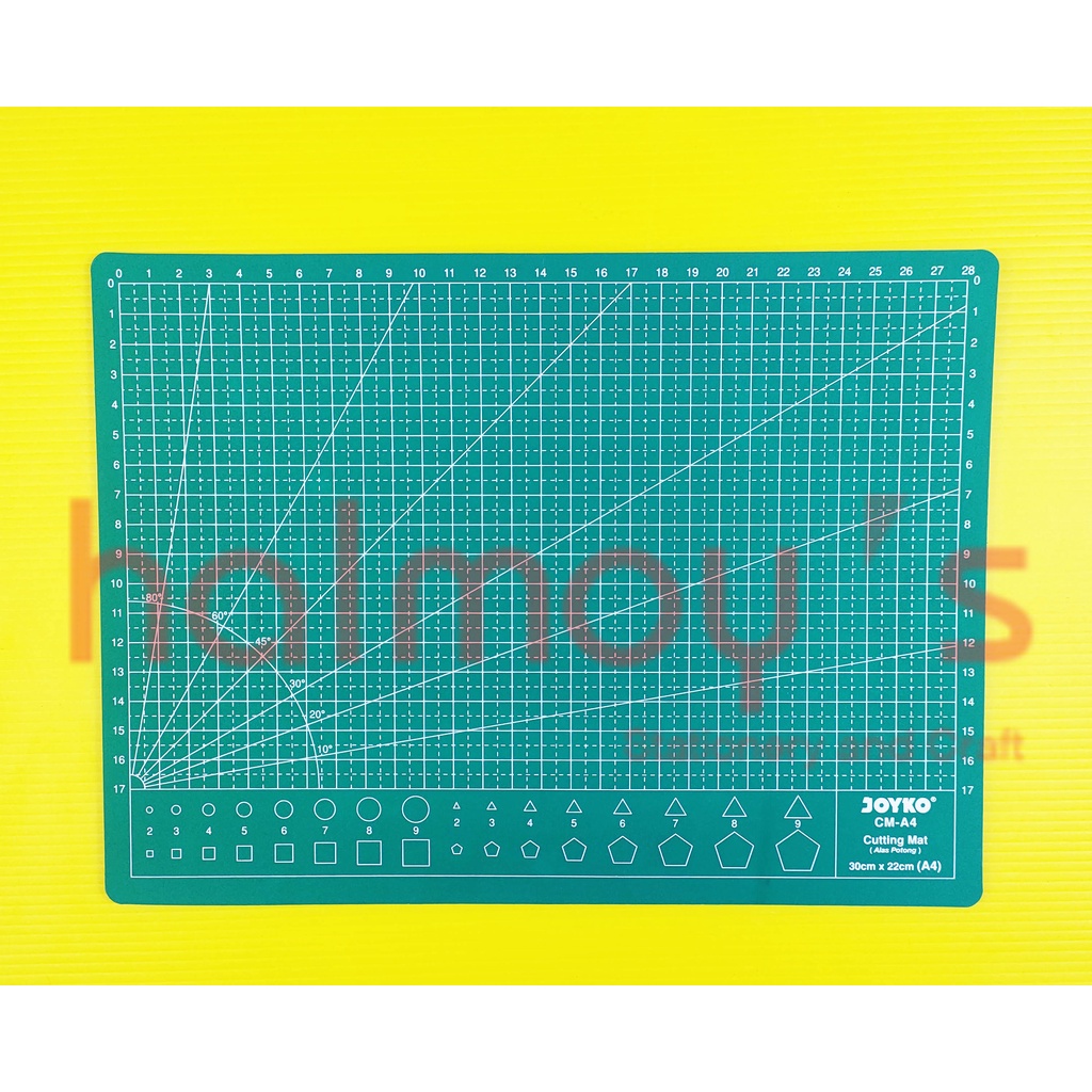 Jual CUTTING MAT / ALAS POTONG JOYKO CM - A4 ( 30 X 22 CM ) | Shopee Indonesia