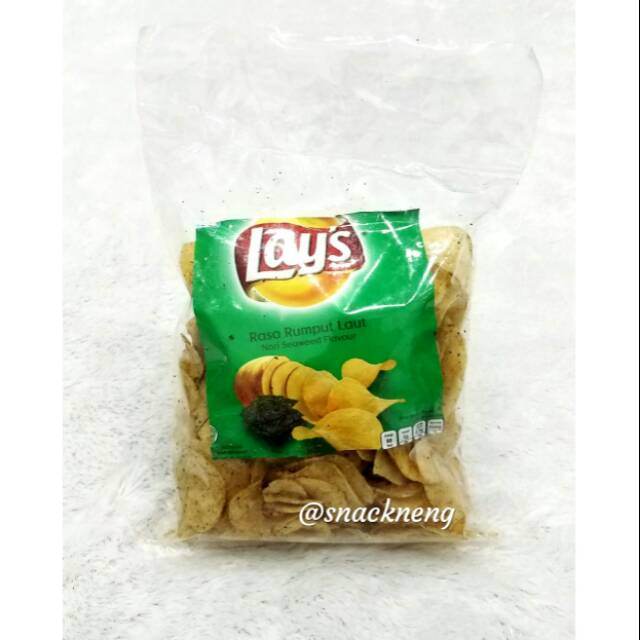 Jual Lays Rasa Rumput Laut 250gr Free Bubble Wrap | Shopee Indonesia