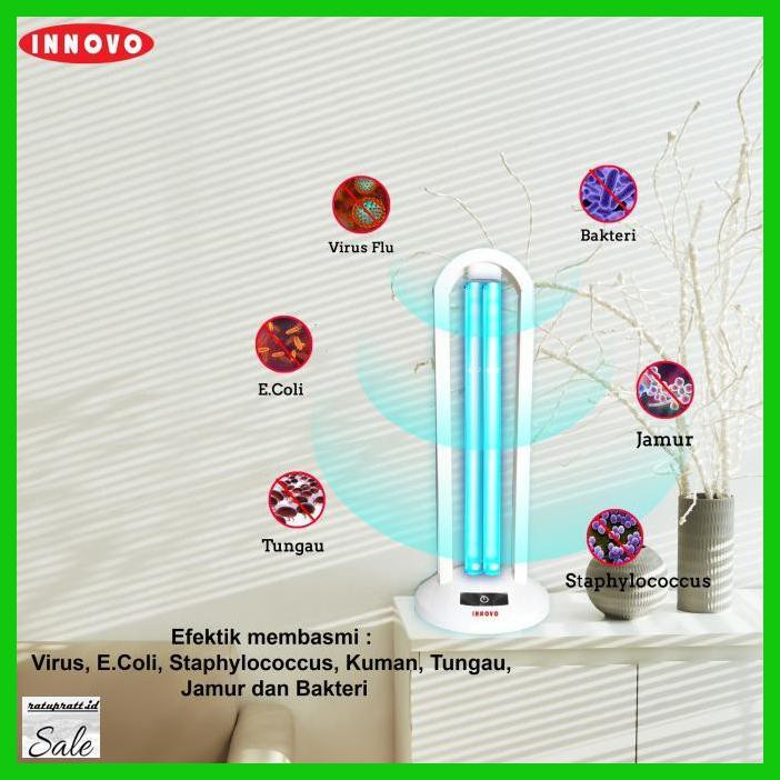 Jual STERILIZER- INNOVO LAMPU UVC OZONE STERILIZER 60W + REMOTE ...