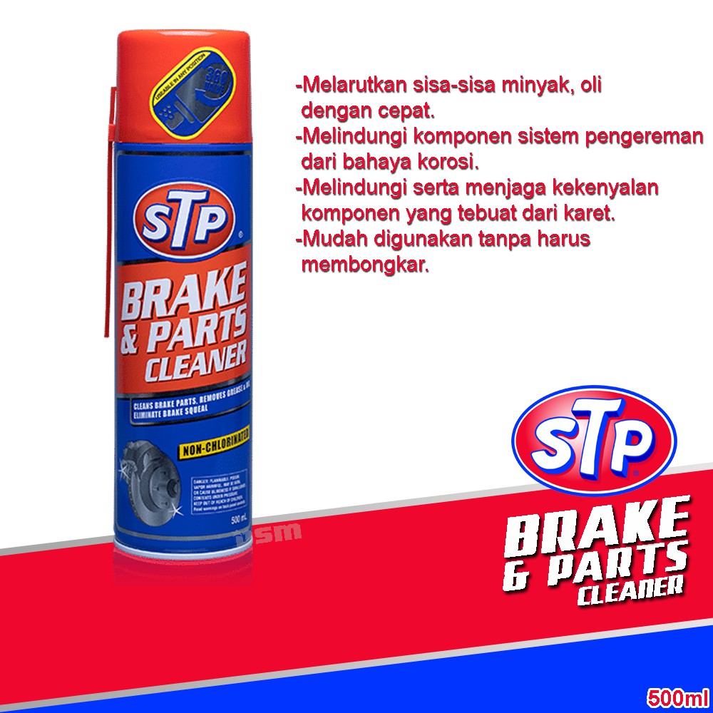 Jual STP Brake & Parts Cleaner 500ml / Bersihkan Rem Dan Komponen Tanpa ...