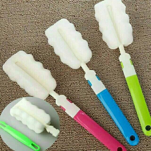 Jual WW 158 Termurah Terlaris Pembersih Botol Sponge Cleaning Brush ...