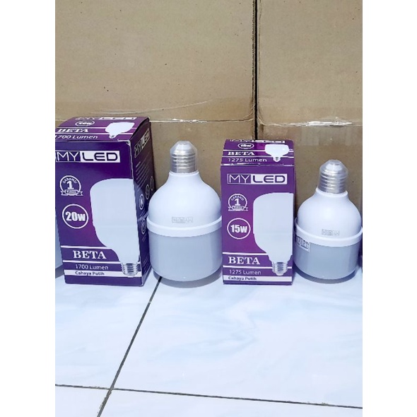 Jual Lampu Led My Led Beta Capsule JUMBO 15Watt, 20Watt | Shopee Indonesia