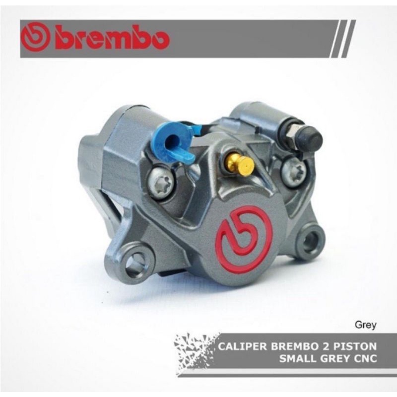 Jual KALIPER BREMBO 2P PISTON PALA BABI CAKRAM MATIC BEBEK SPORT FREE KAMPAS 2 SET NOT NISSIN ...