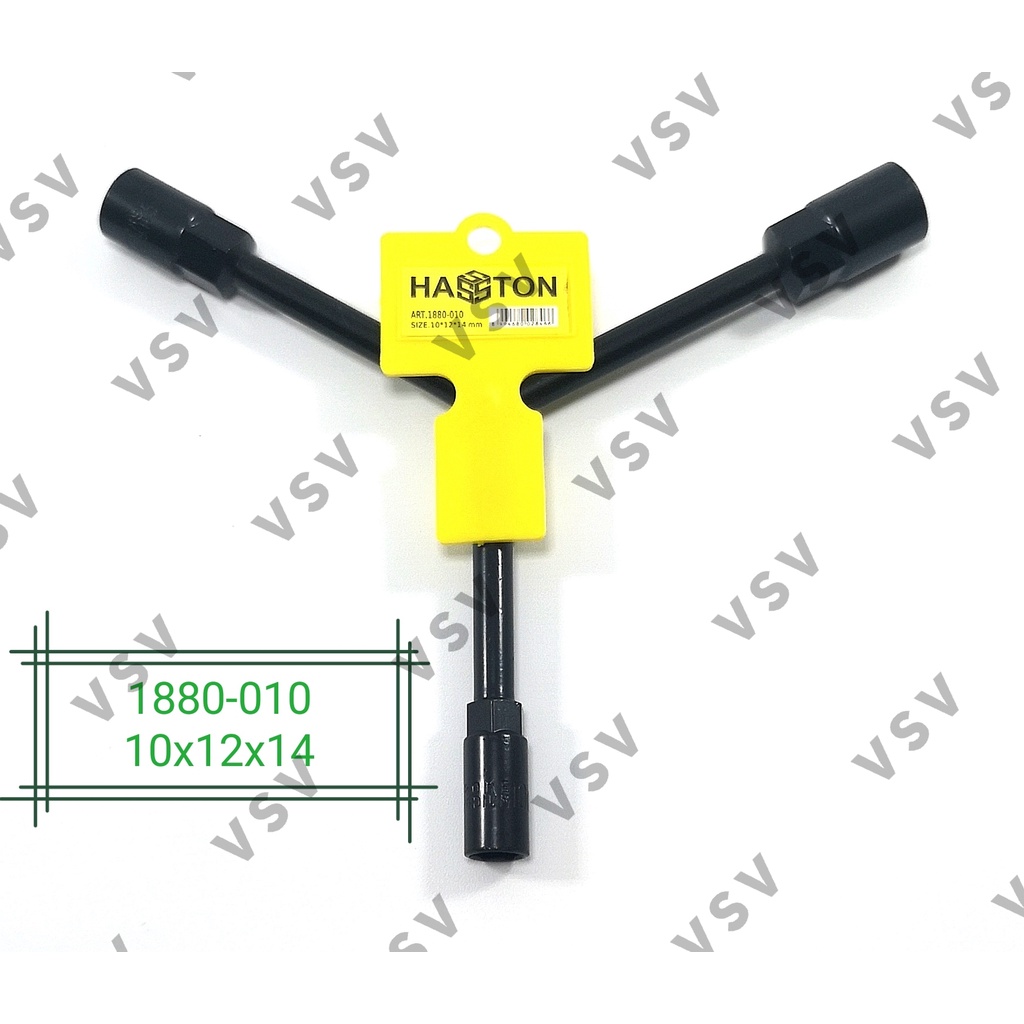 Jual HASSTON Kunci Sok Y 8-10-12, 10-11-13, 10-12-14 Y Shaped socket ...