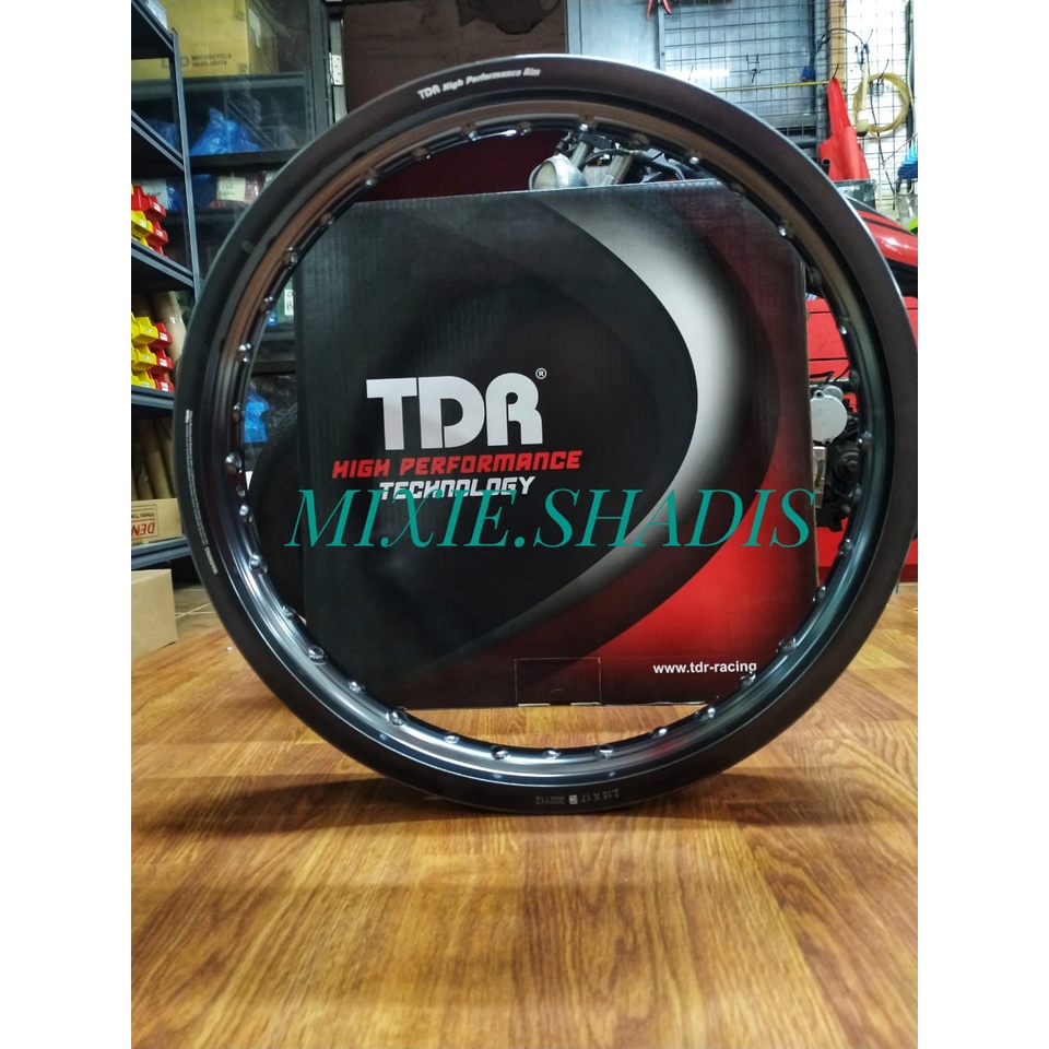 Jual Velg Almini TDR W Shape Warna Titan Ukuran 215 Ring 17 | Shopee ...