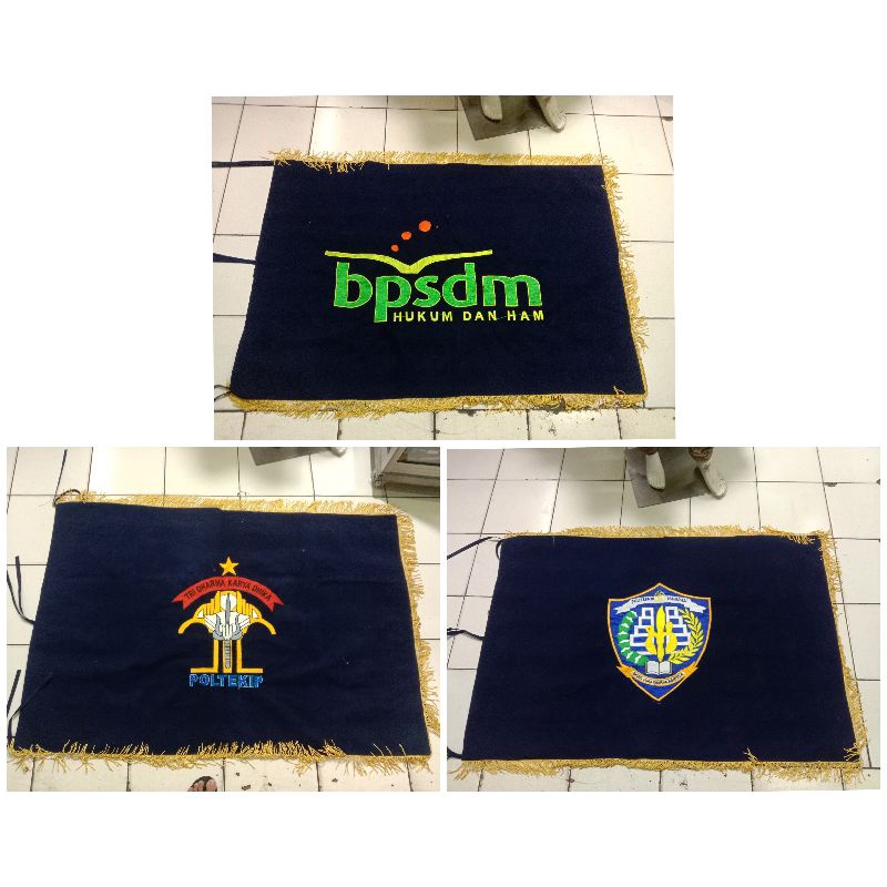 Jual Bendera pataka logo tulisan costum | Shopee Indonesia