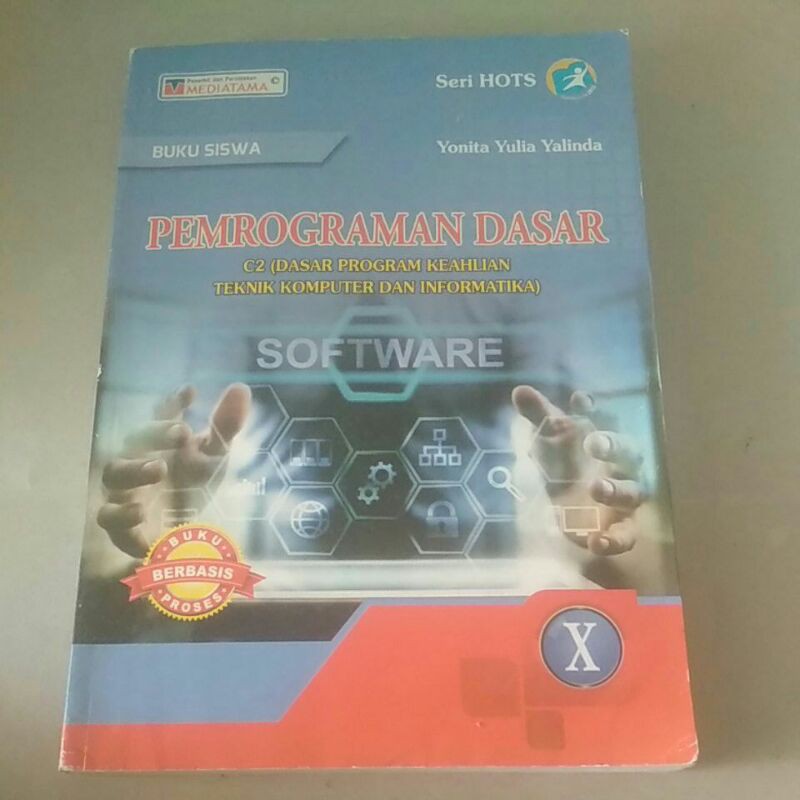 Jual pemograman dasar smk kelas 1-X penerbit Mediatama | Shopee Indonesia