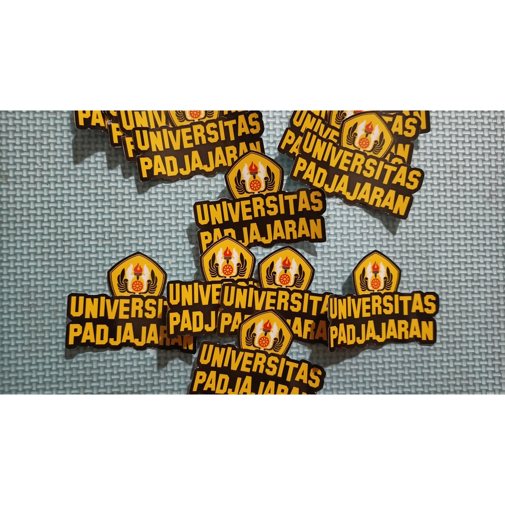 Jual Stiker Logo UNPAD - Logo Unpad dan Teks Kuning | Shopee Indonesia