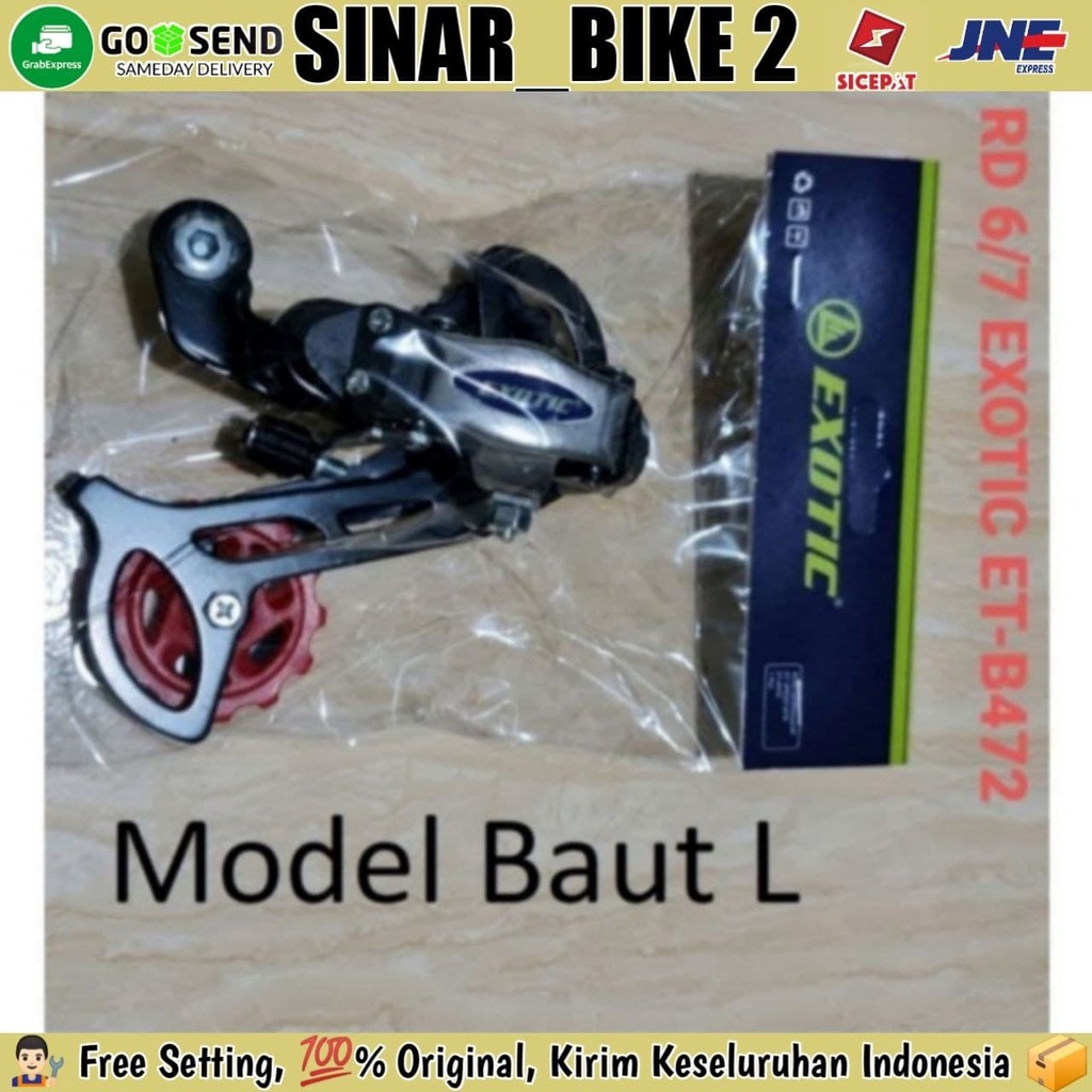 Jual RD Rear Derraileur Operan Gigi Sepeda 6 7 Speed Exotic | Shopee ...