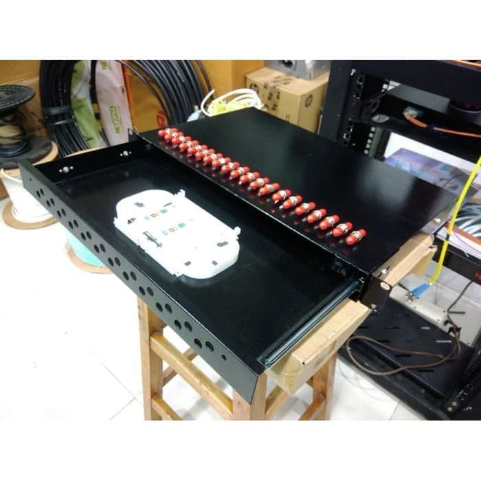 Jual OTB Fiber Optic Rackmount FC 24 Core | Shopee Indonesia