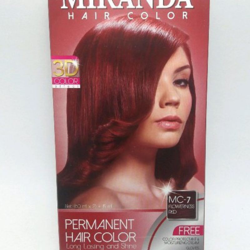 Jual Miranda Hair Color 3D semir miranda | Shopee Indonesia