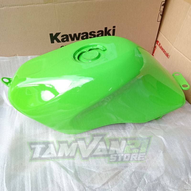 Jual TANGKI TANK COMP FUEL LIME GREEN NINJA RR OLD SE KGP | Shopee ...