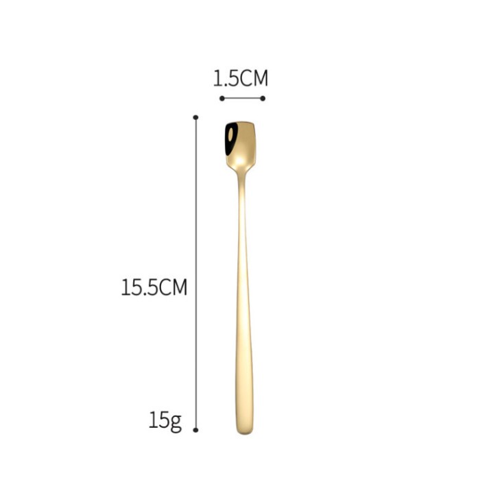 Jual Sendok Kecil Panjang Stainless - Bar spoon serbaguna cocktail ...