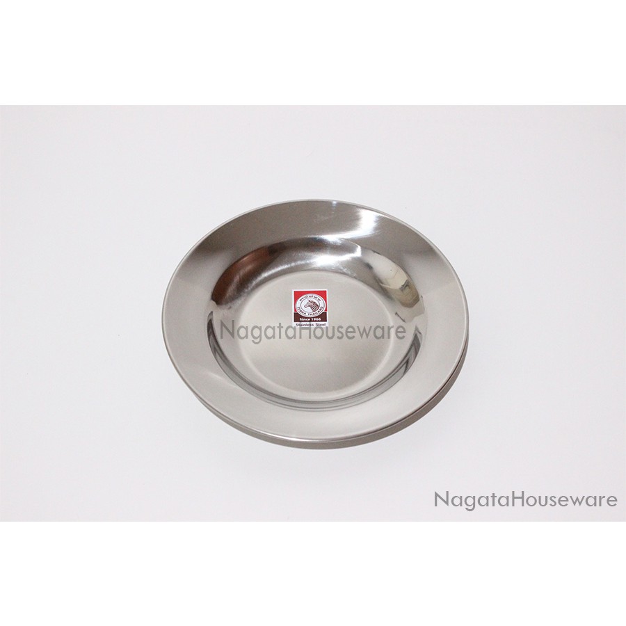Jual Piring Makan / Piring Stainless / Piring Zebra / Piring Bulat Deep ...