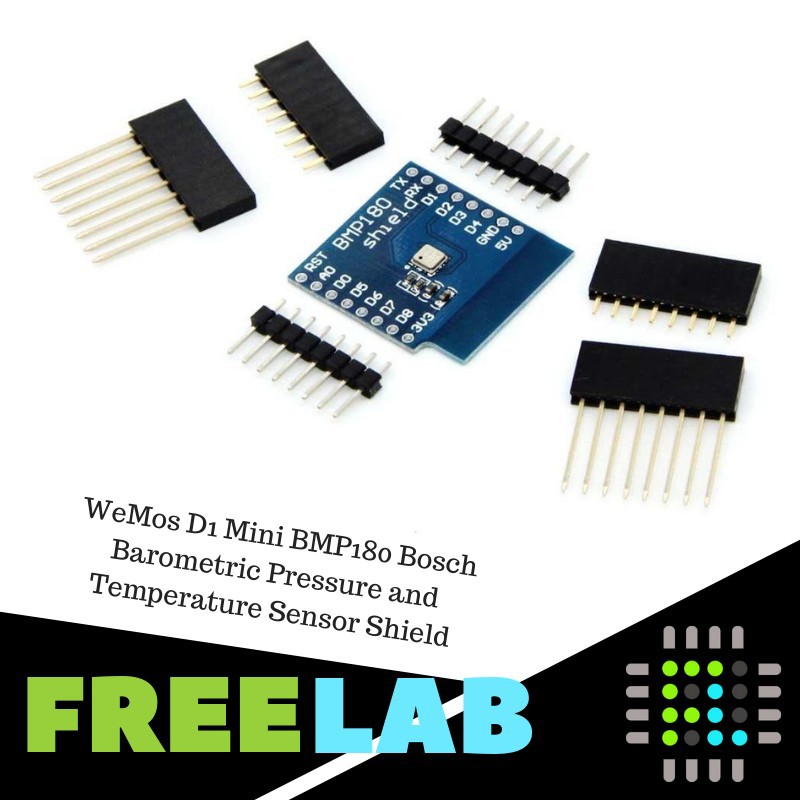 Jual Wemos D1 Mini BMP180 Bosch Barometric Pressure + Temperature ...