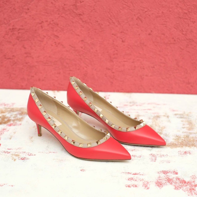 Jual SUPER SALE !! Valentino Simple pump 5cm Red calf | Shopee Indonesia