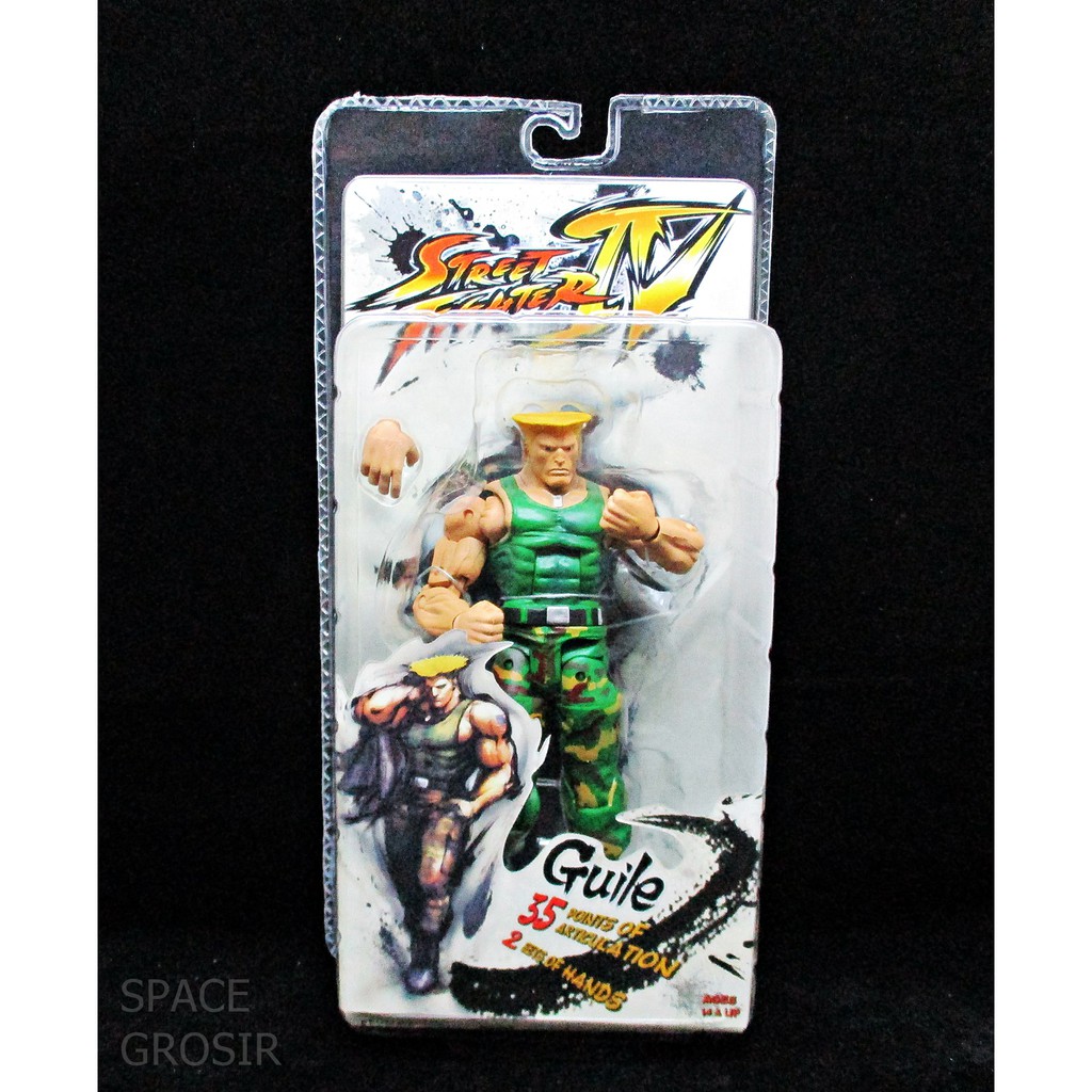 Jual Action Figure NECA Street Fighter Guile | Shopee Indonesia