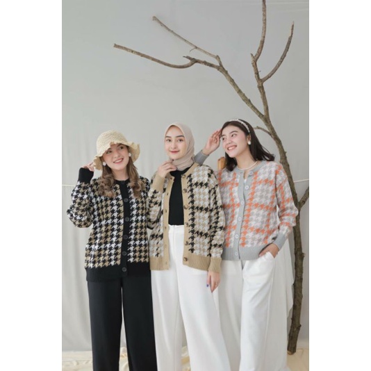 Jual ZATTA KNIT Trend fashion pakaian hijabers wanita model terbaru ootd hijab cantik kekinian ...