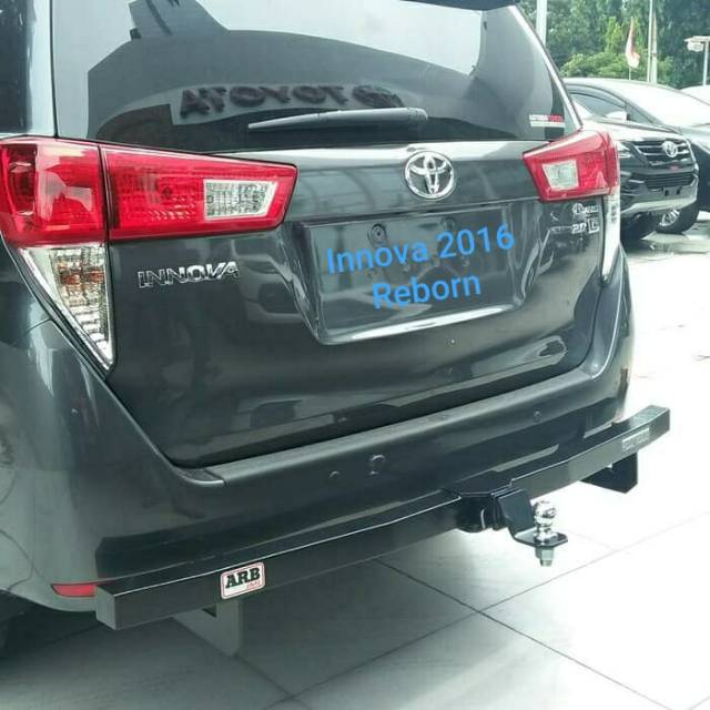 Jual Towing bar ARB besi pengaman bumper belakang mobil Innova 2016 ...