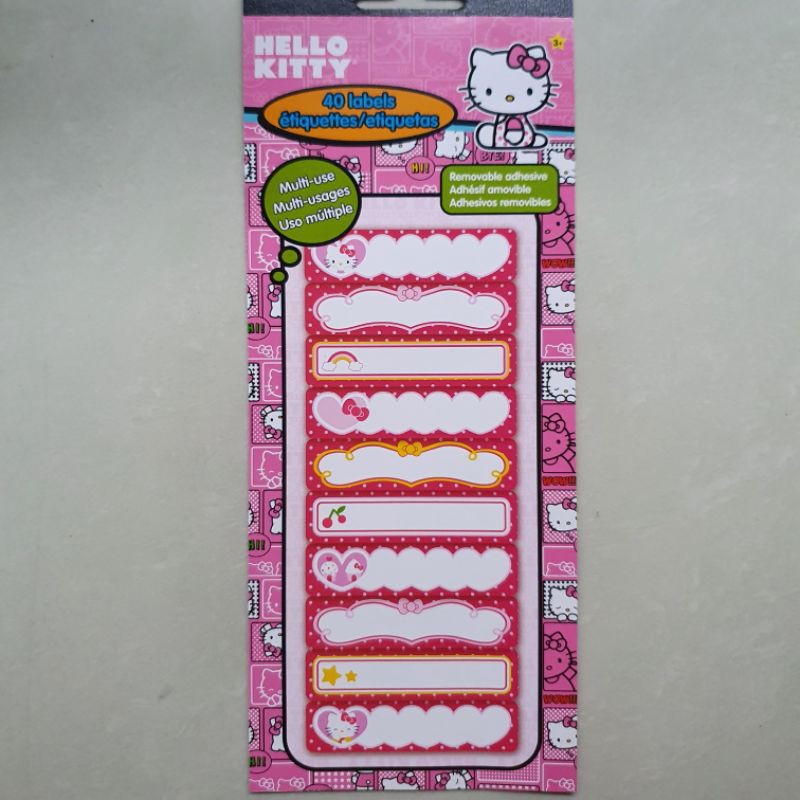 Jual hello kitty label sticker | Shopee Indonesia