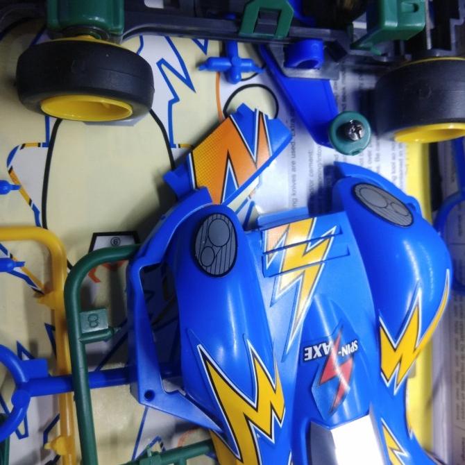 Jual Tamiya Spin Axe Mip Rakit Pajang Mulus | Shopee Indonesia