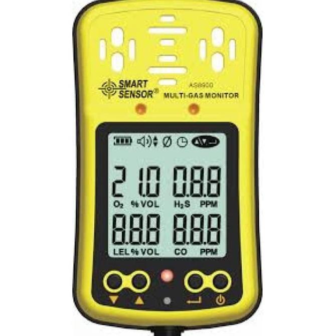 Jual Smart Sensor As8900 Multigas Gas Detector 4 In 1 | Shopee Indonesia