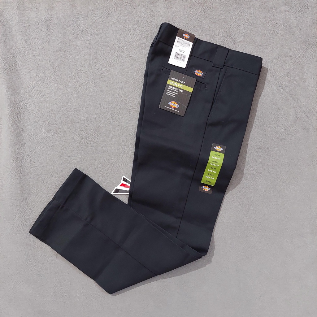 Jual Longpants Dickies 873 Slim Straight Fit Black Original Shopee 3913