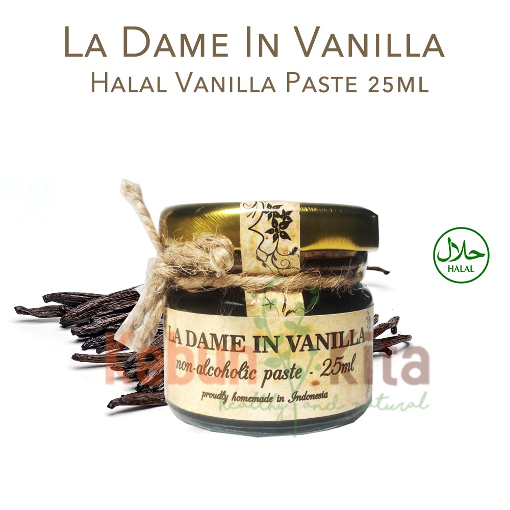 Jual La Dame in Vanilla Halal Vanilla Paste 25 ml | Shopee Indonesia