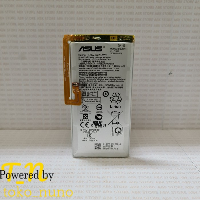 Jual Batre Baterai Battery Asus Rog Phone 3 ZS661KS C11P1903 Original ...