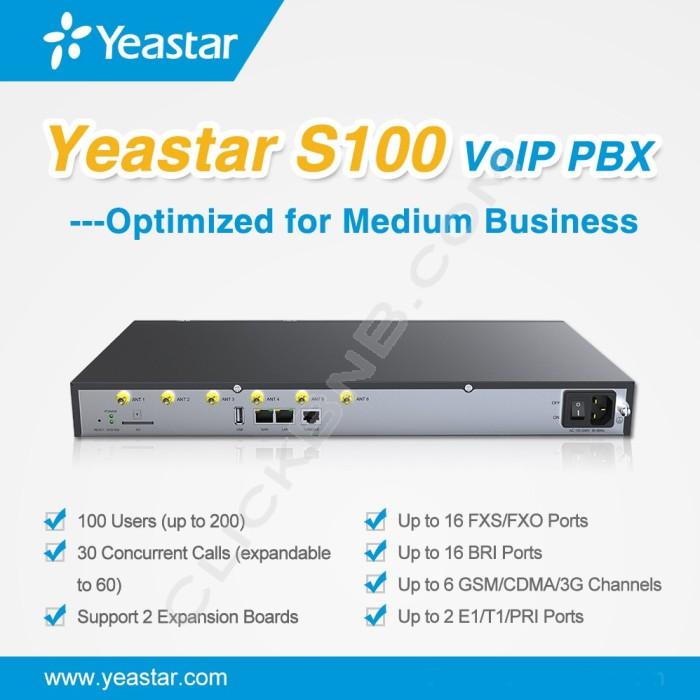 Jual Konektor | Yeastar S100 Ip Pbx | Shopee Indonesia