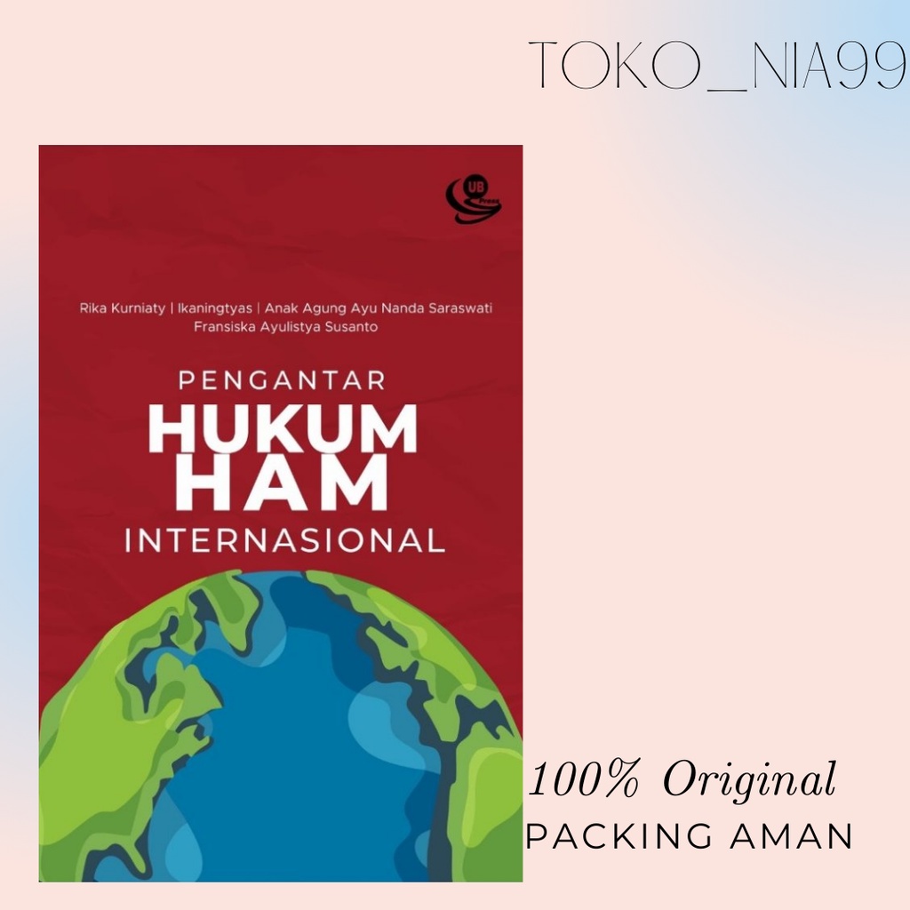 Jual Buku Pengantar Hukum HAM Internasional ORI UB PRESS | Shopee Indonesia