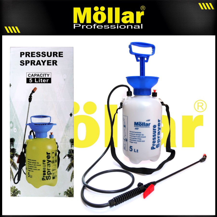 Jual MOLLAR BOTOL SPRAY POMPA 5 LITER BOTTLE SPRAYER PENYEMPROT TANAMAN ...